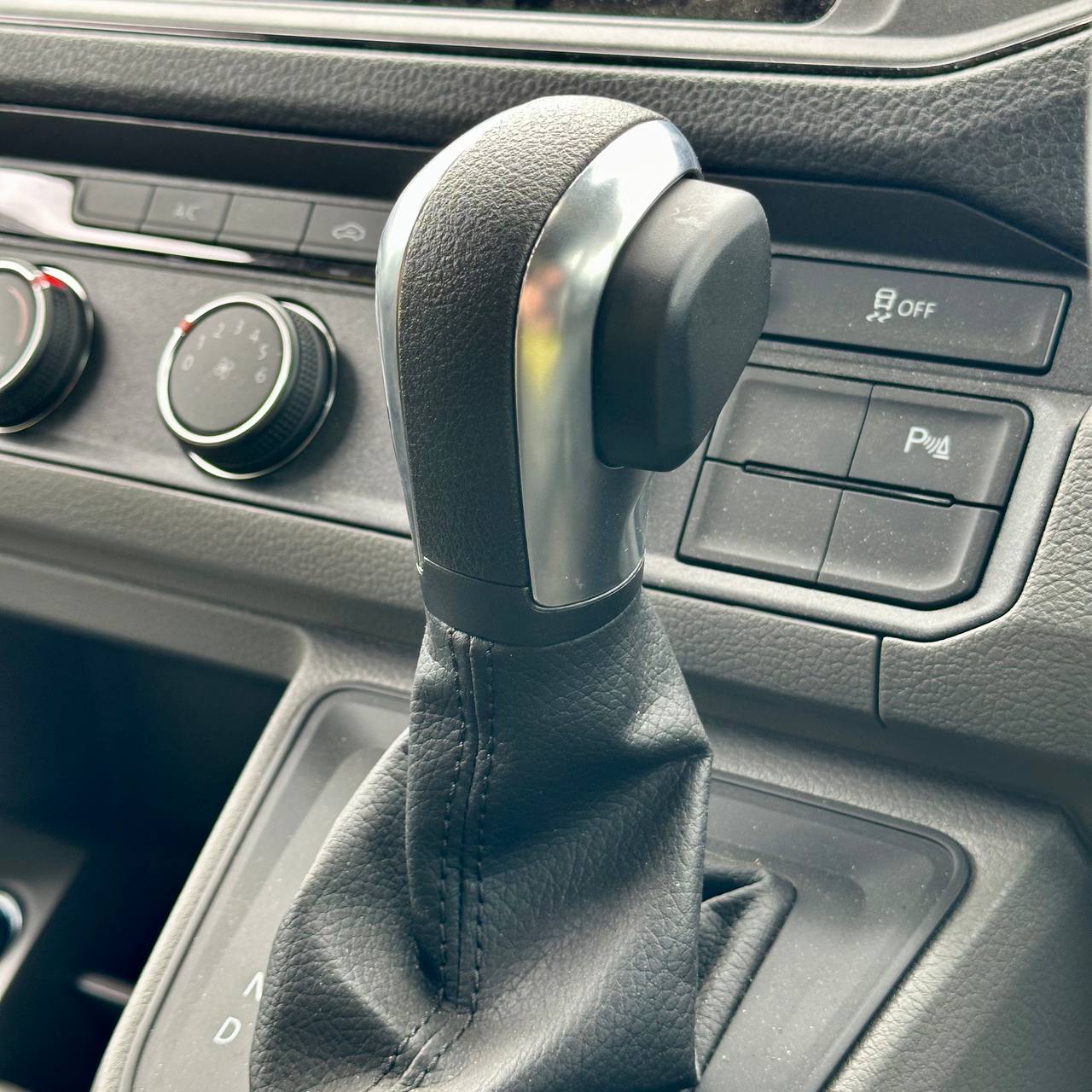 VW T6.1 Transporter Auto/DSG Gear Knob Side Styling Caps - Matte Chrom ...