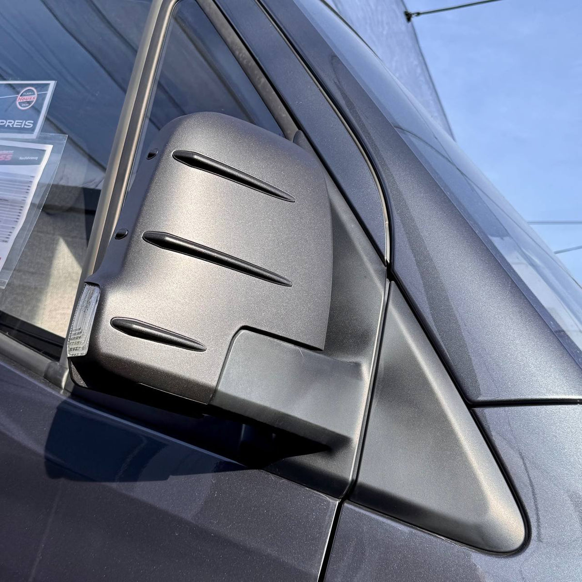 For Mercedes Sprinter Dodge 907 Wing Mirror Covers with Indicator - Ha ...