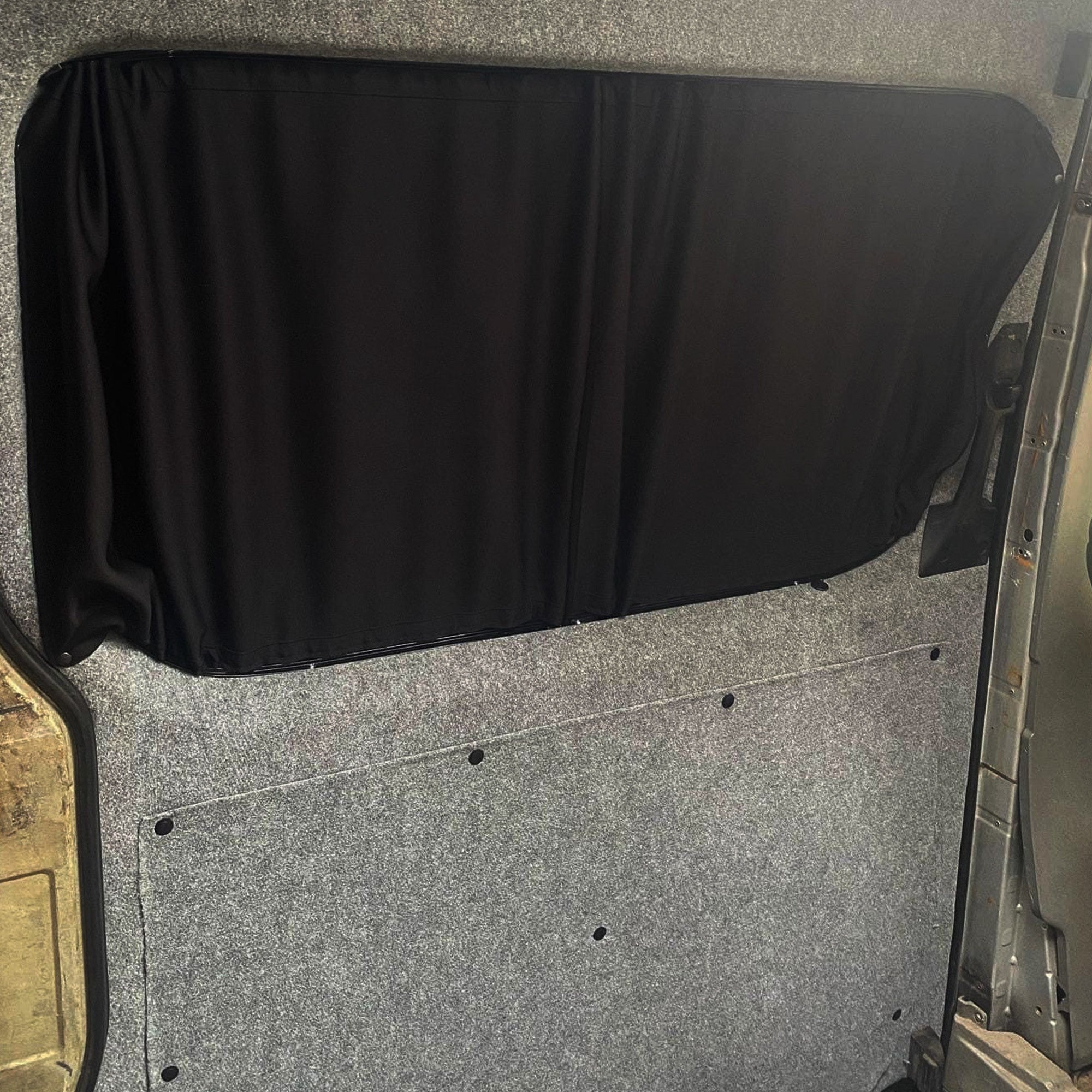 Mercedes Sprinter Premium Window Curtains - Black/Black - CREATE YOUR ...