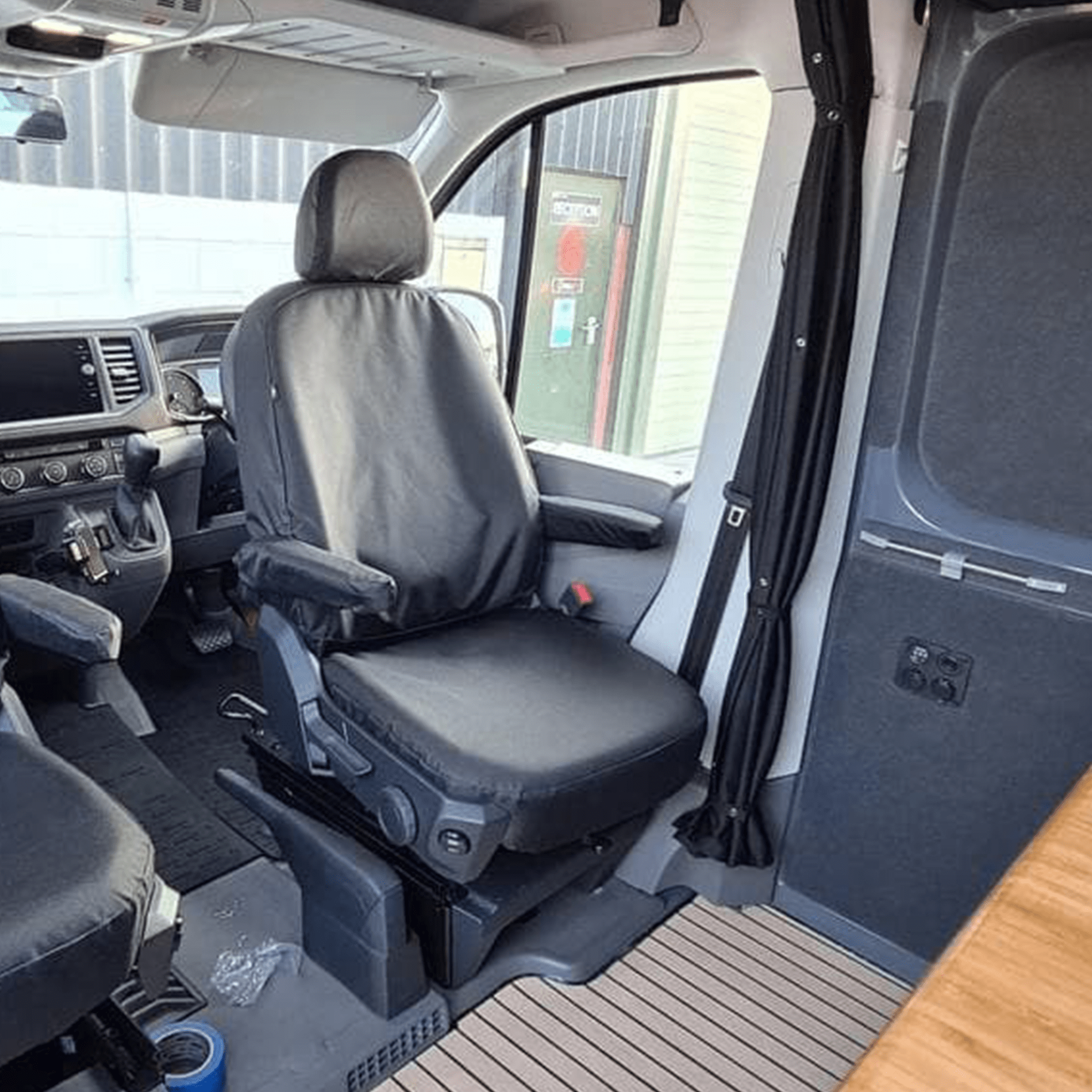 MAN TGE / New Crafter Cab Divider Curtain Kit Campervan Conversion – Van-X