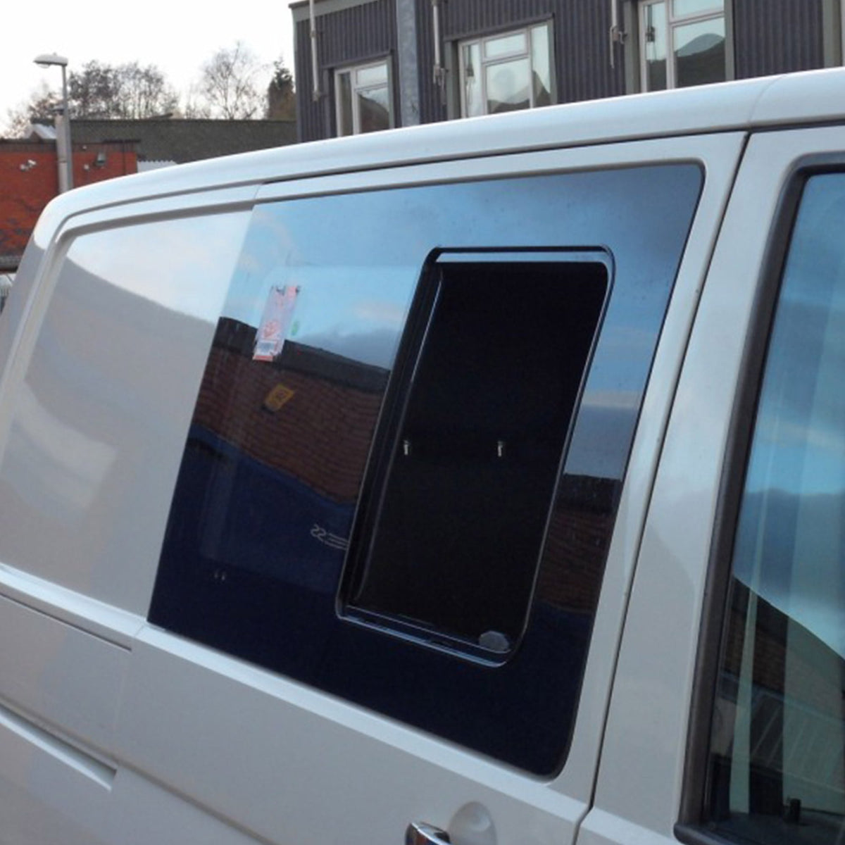 For VW T5, T5.1 Transporter Glass Side Sliding Window Tinted/Limo Glas ...