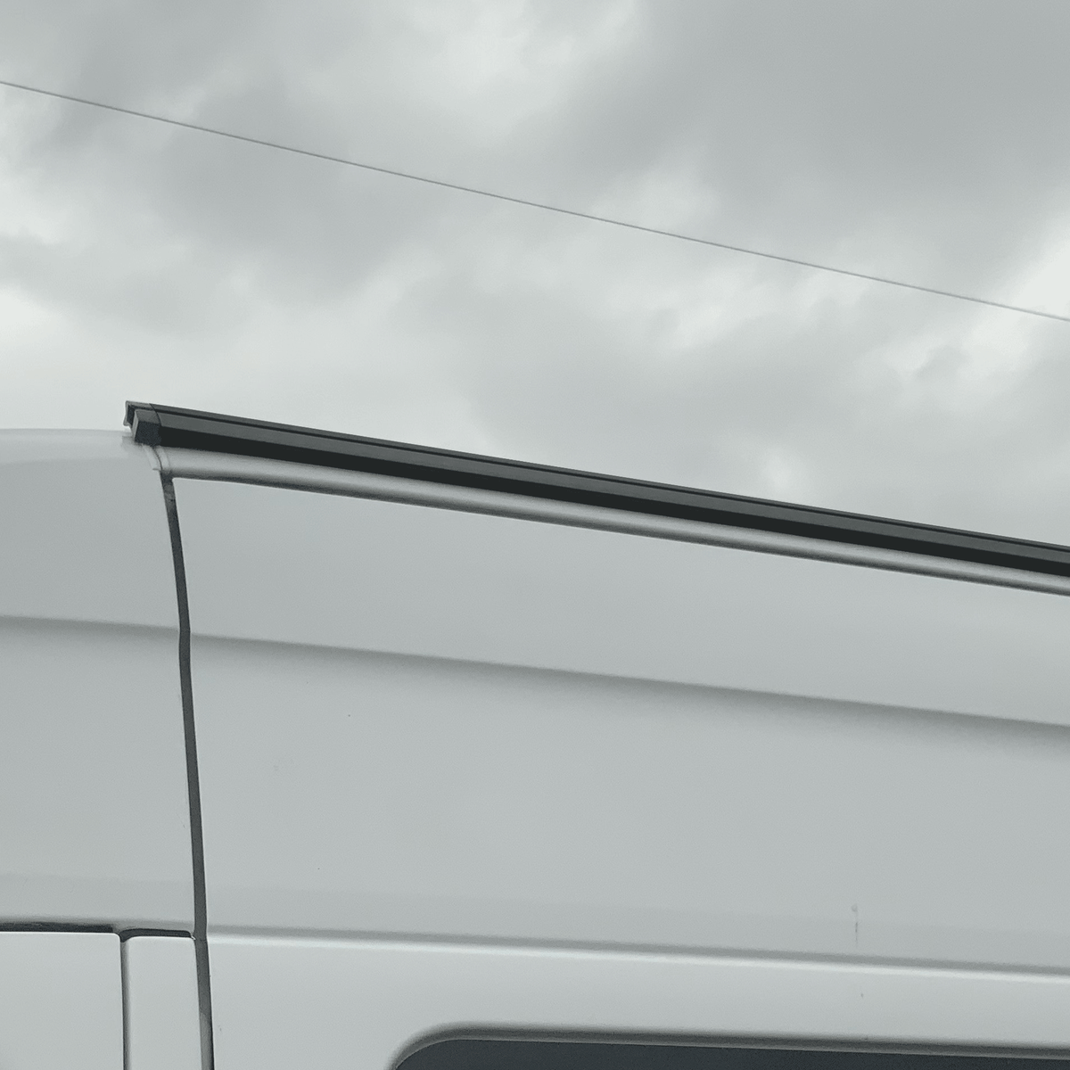 For Mercedes Sprinter / Dodge Sprinter Black Awning Rails - Ideal for – Van-X