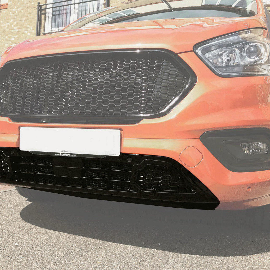 For Ford Transit Custom 2018-2023 Front Lower Grille – Honeycomb Sport ...