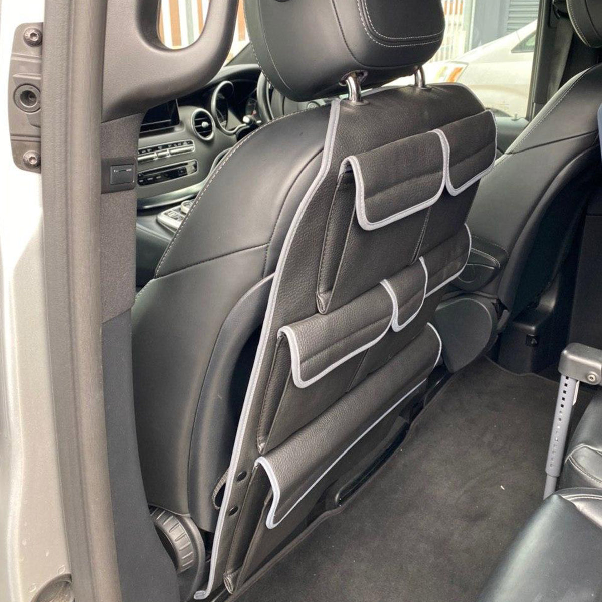 For Mercedes Vito Campervan Single & Captain’s Seat Leatherette Back S ...