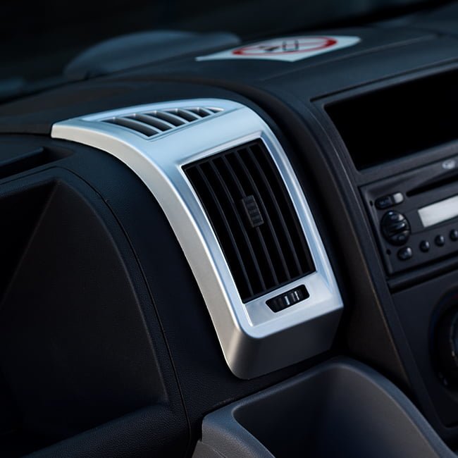 Fiat Ducato Dashboard Air Vent (Silver) Ram ProMaster Painted and Read ...