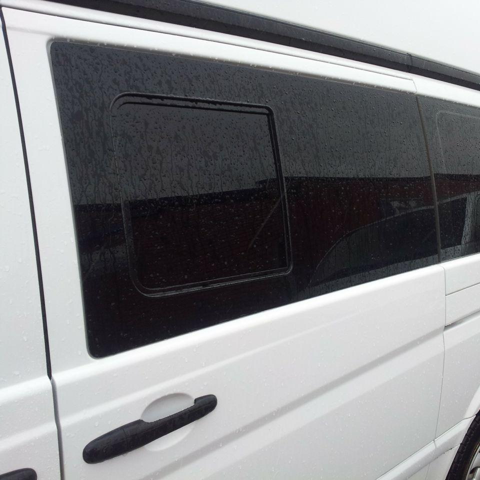 Mercedes Vito Smoked Side Window Sliding Glass – Van-X