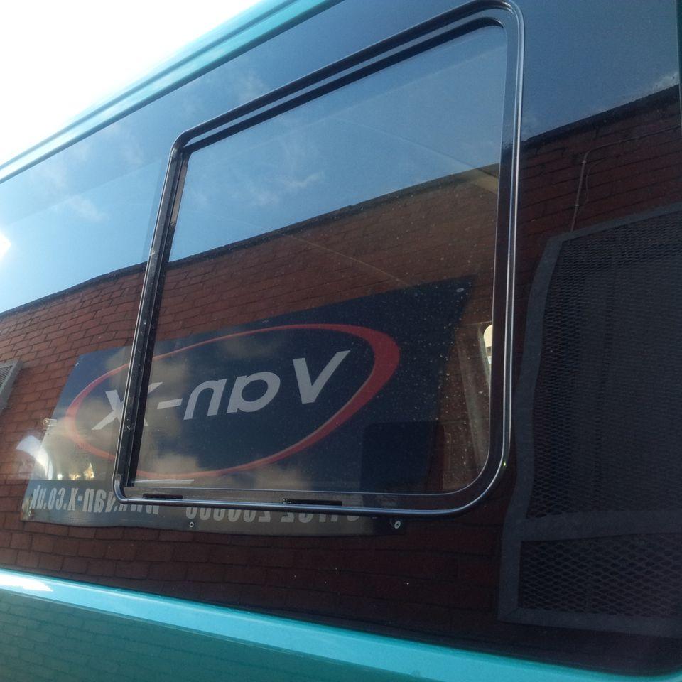 VW T4 Transporter Side Window Sliding Glass Smoked – Van-X