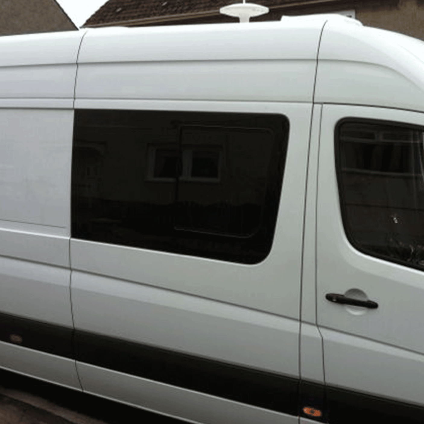 Volkswagen Crafter New Shape Side Sliding Window Genuine Tinted/Limo G ...