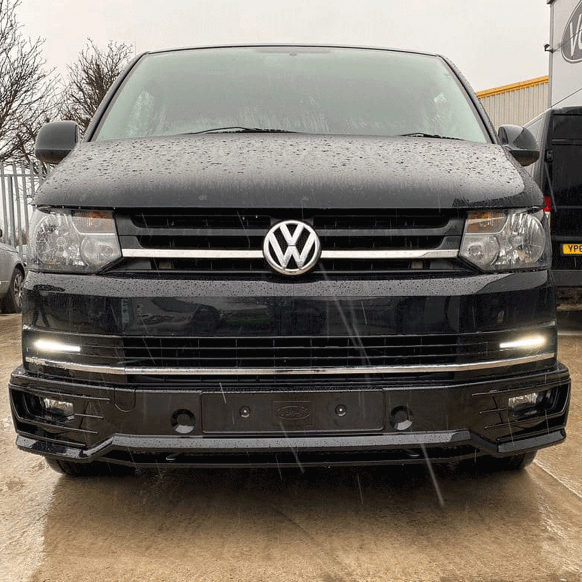VW T5-X Styling Front End Premium 10-15 Upgrade Full Kit Facelift Pain ...