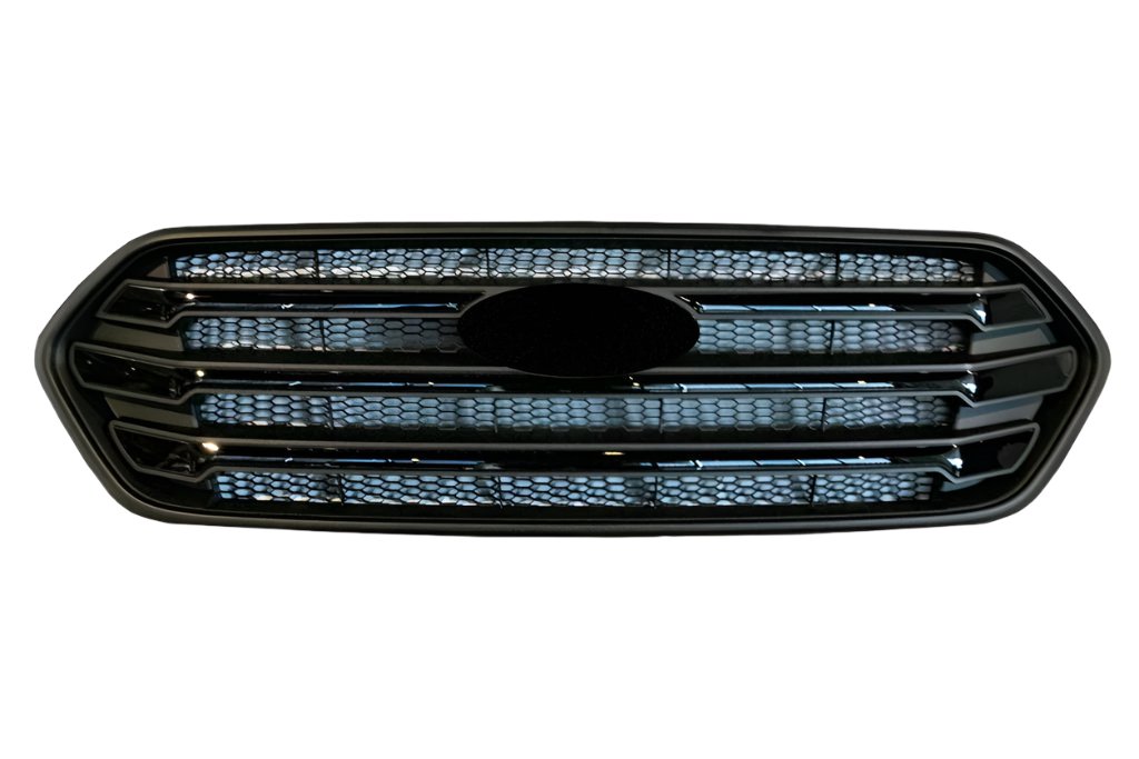 For Ford Transit Custom Front Grille OEM Style New Shape (Matte Black ...