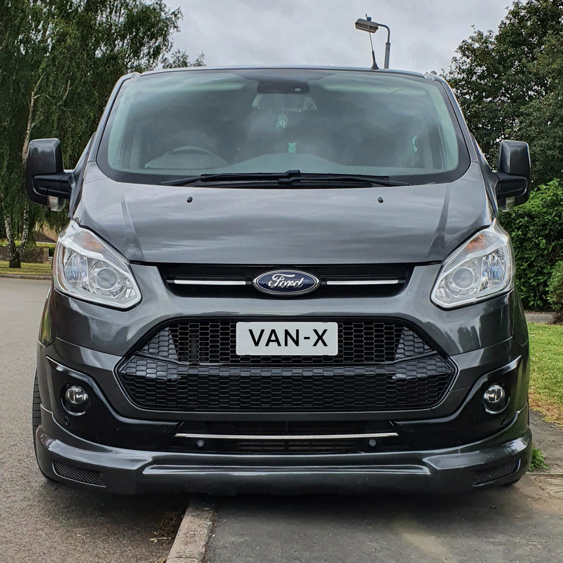 For Ford Transit Custom Front Grille Honeycomb Modified 2012 - 2018 MK ...